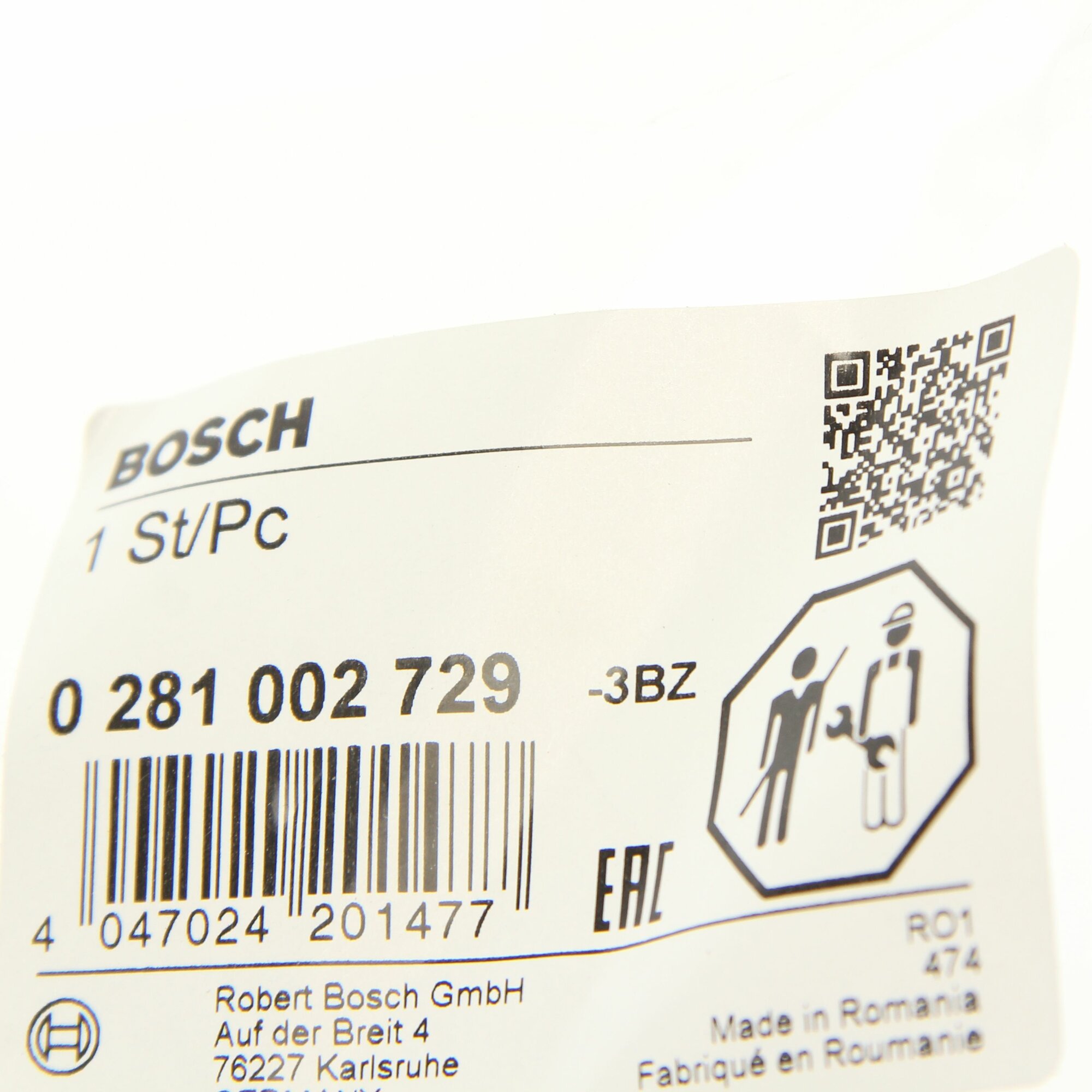 Датчик коленвала Bosch Арт.0281002729 / MAZDA BT-50 — фото 1