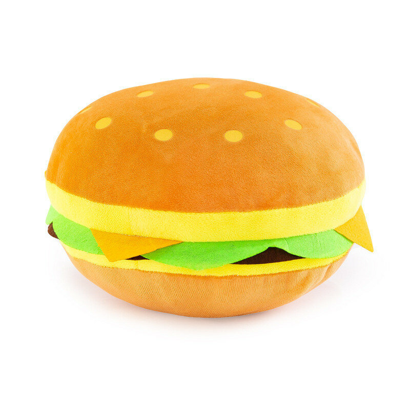 Huggable burger мягкая игрушка с наполнением из хлопкового волокна для детской игровой комнаты