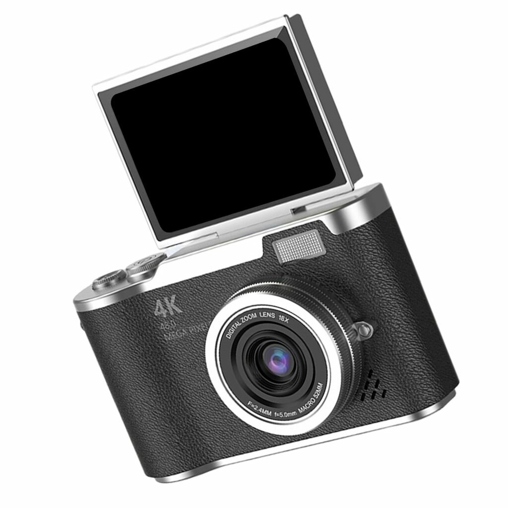 Аксессуары для фотосъемки Цифровая камера с откидным экраном micro single digital camera student retro CCD campus micro SLR-черный