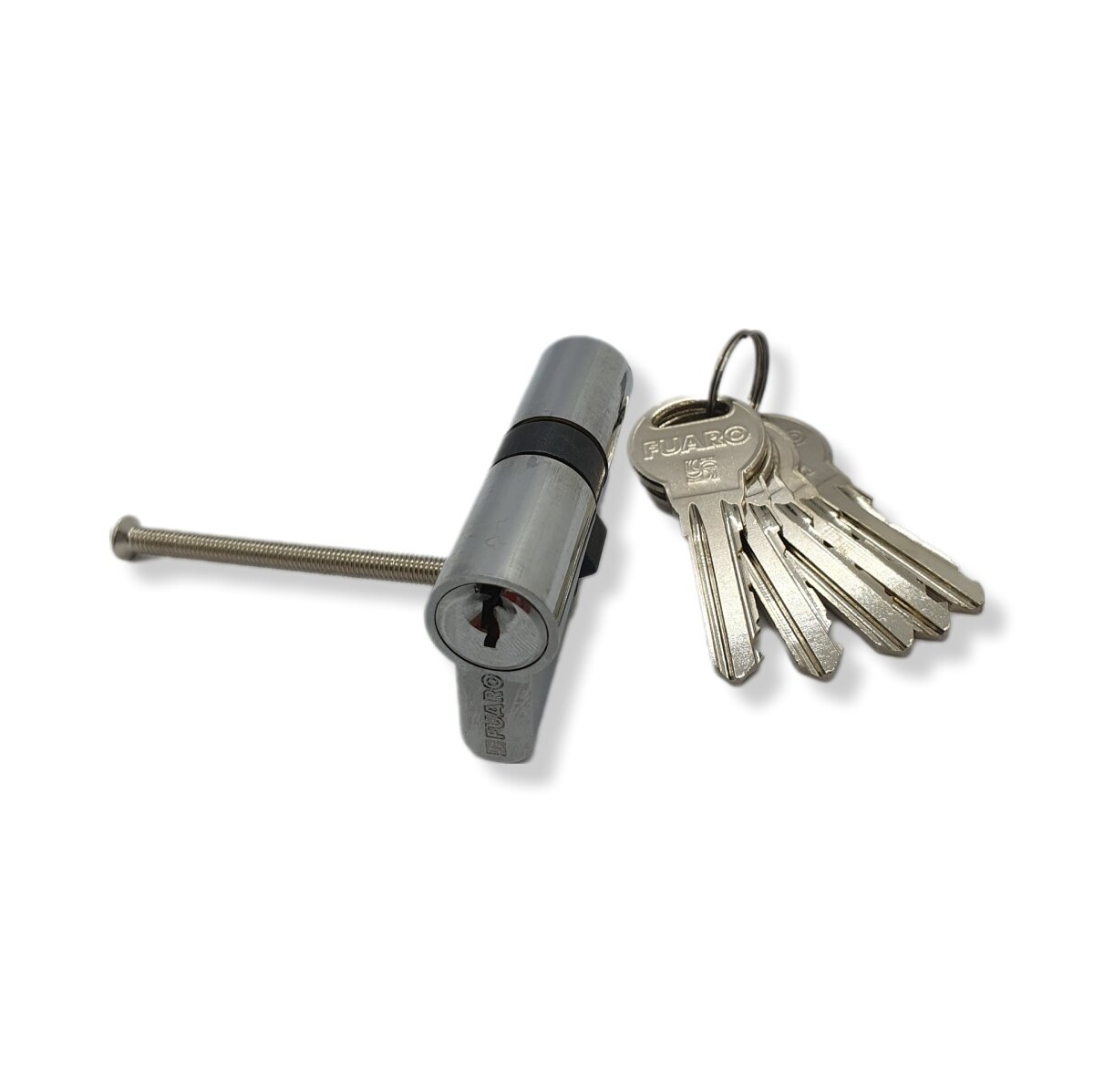 Цилиндровый механизм R300/60 mm (25+10+25) CP хром 5 кл.
