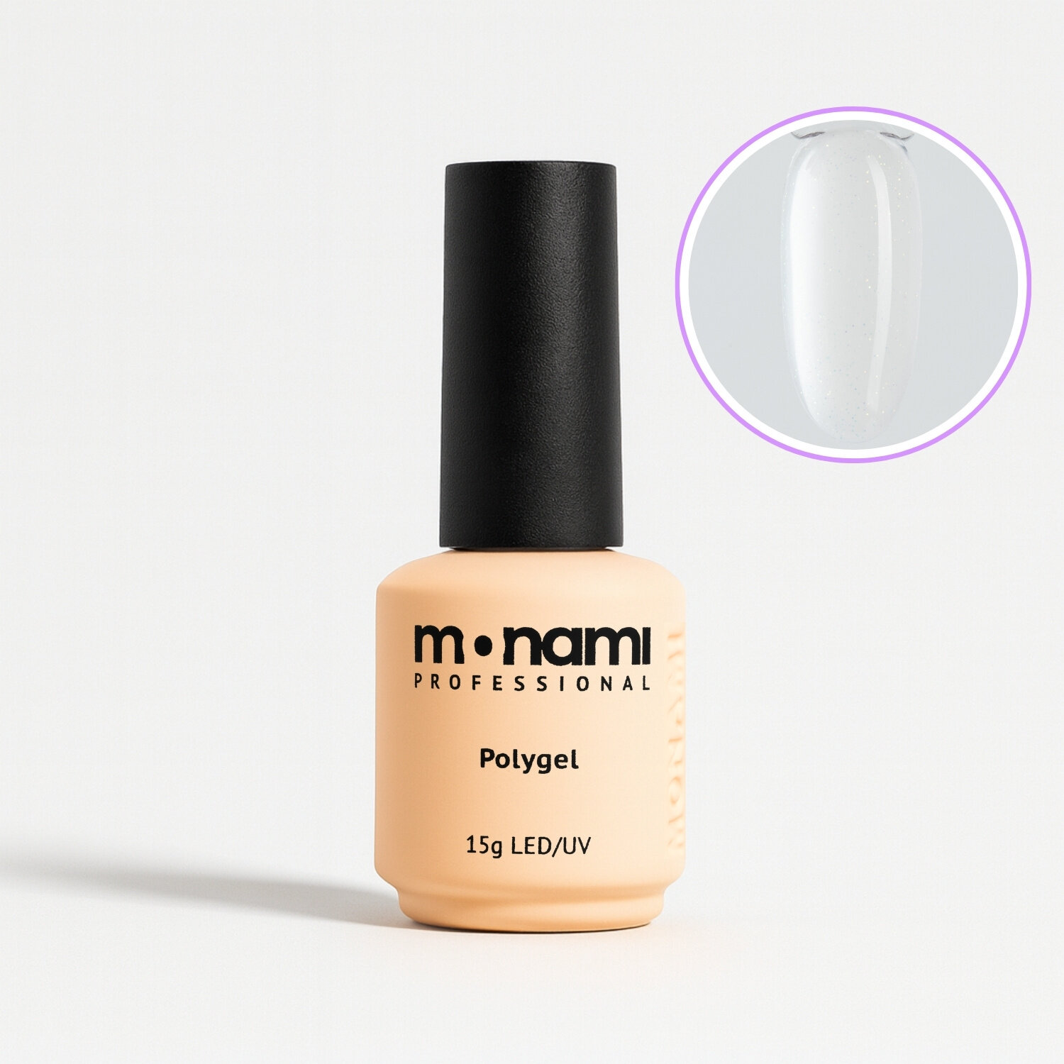 Жидкий полигель Monami Liquid PolyGel №16 15 г суперпрочный и износостойкий