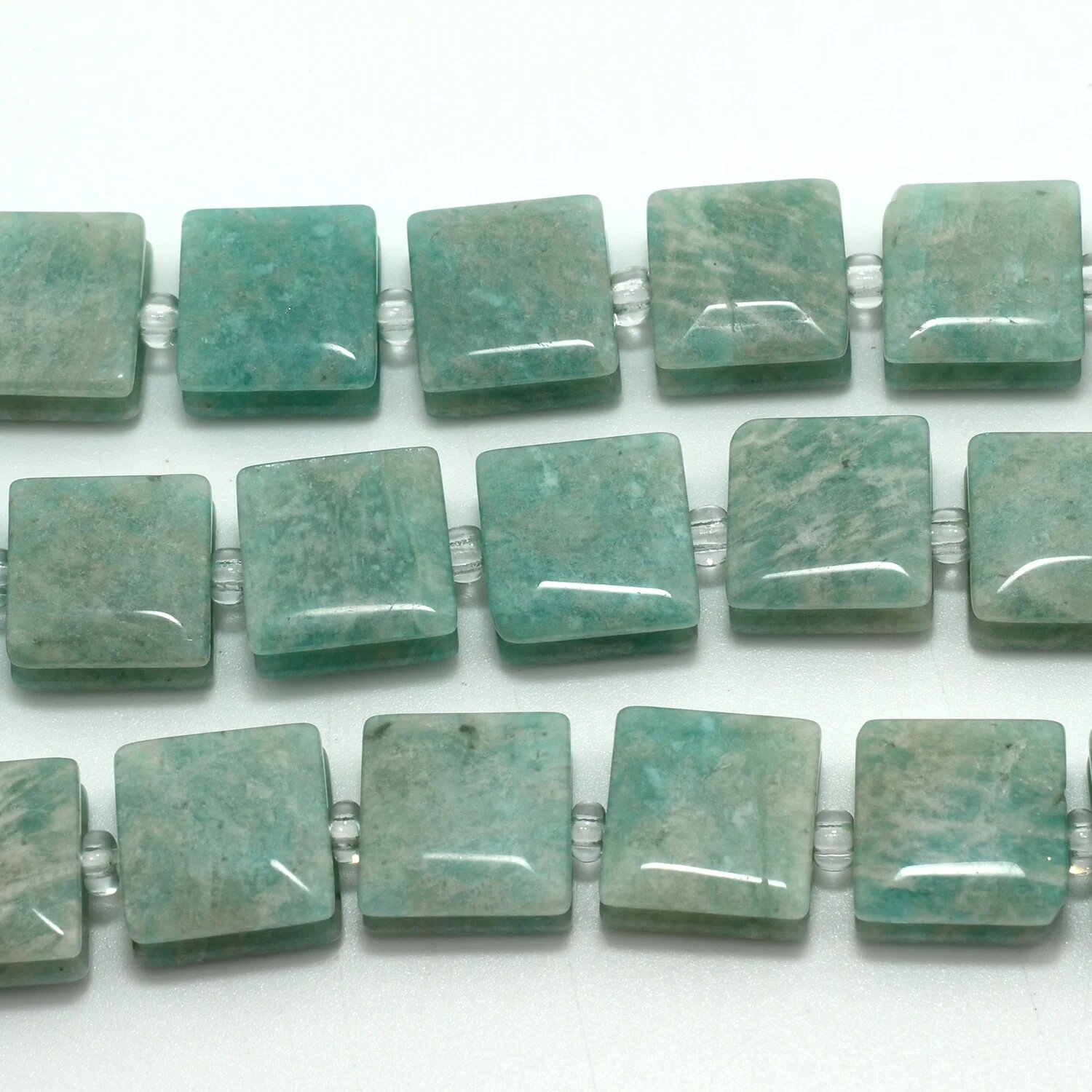 Бусины из амазонита CHASEREAL 32 штуки