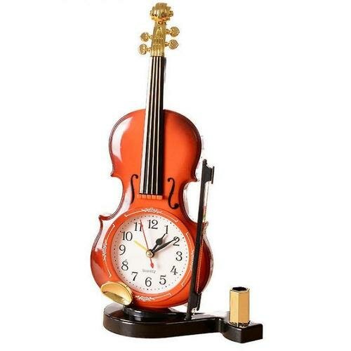Индивидуальное творчество скрипка будильник студенческий подарок