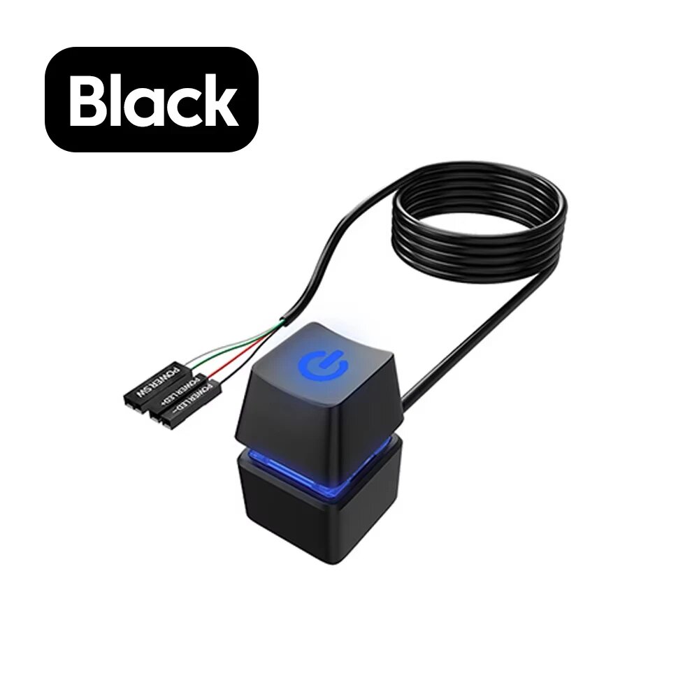 Переключатель питания для ПК Black