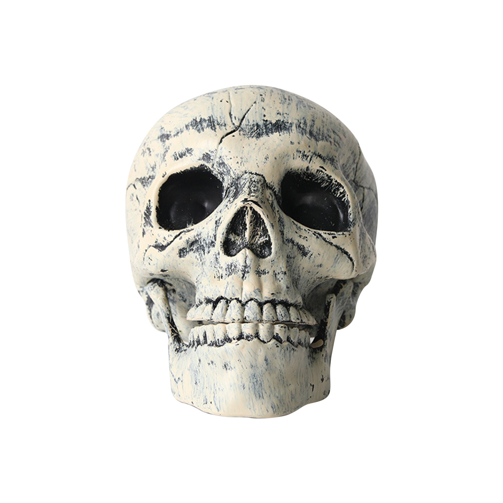 Хэллоуин Жуткий Кладбищенский декор-Новаторский Реалистичный скелет с костями и черепом (включая череп, кисти рук и ступни ног)