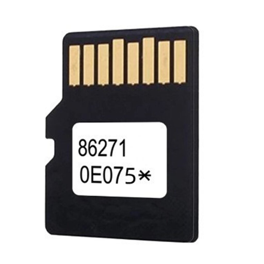 Карта навигационной карты MicroSD 86271 0E075 с последней картой для навигационной системы автомобиля, навигационная карта 16 ГБ