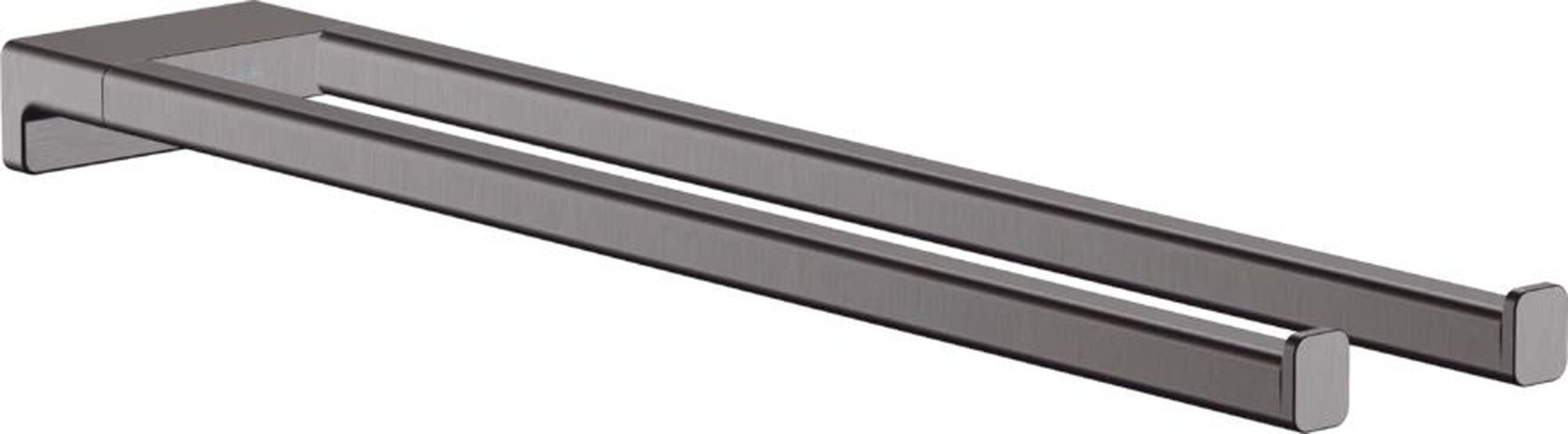 HANSGROHE AddStoris Вешалка для полотенец, двойная, матовый графит