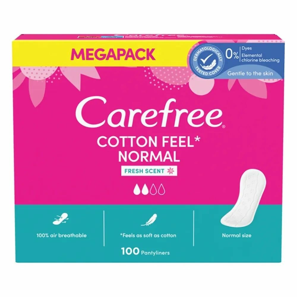 Carefree Прокладки ежедневные 100 шт