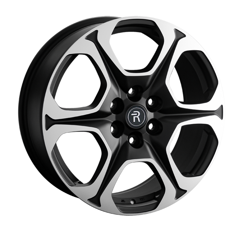 Диск колесный Replica Replay LX238 8,0x20 6x139,7 Dia95.1 ET55 цвет MBF (черный, полировка)