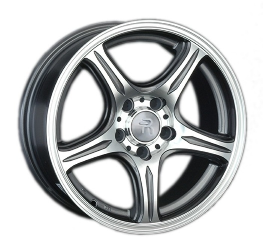 Диск колесный LS Wheels 319 7,5x17 5x114,3 Dia73.1 ET43 цвет GMF (темно-серый, полировка)
