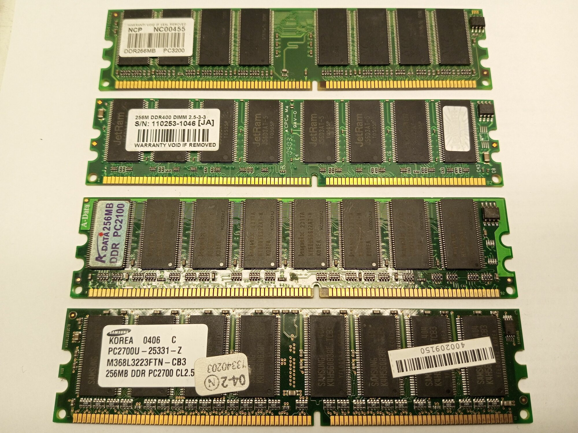 Оперативная память 256mb DDR