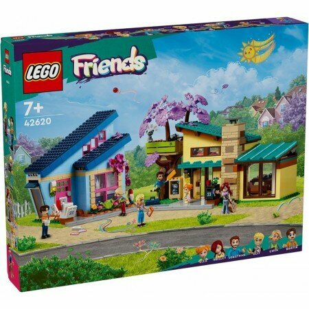 LEGO Friends 42620 Дома Олли и Пейсли