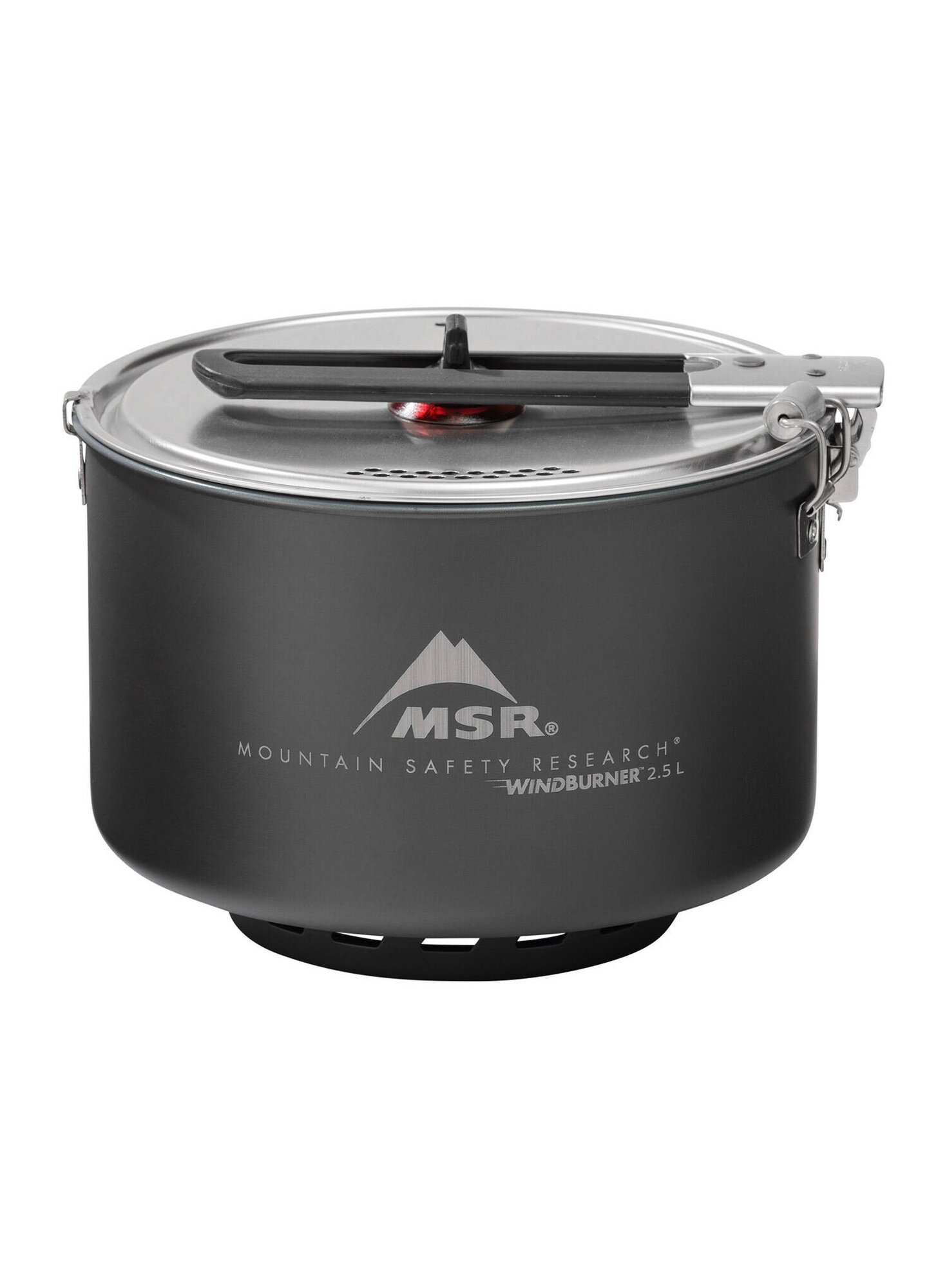 Туристический котелок Decathlon MSR WindBurner Sauce Pot, анодированный алюминий, 2,5л, серый