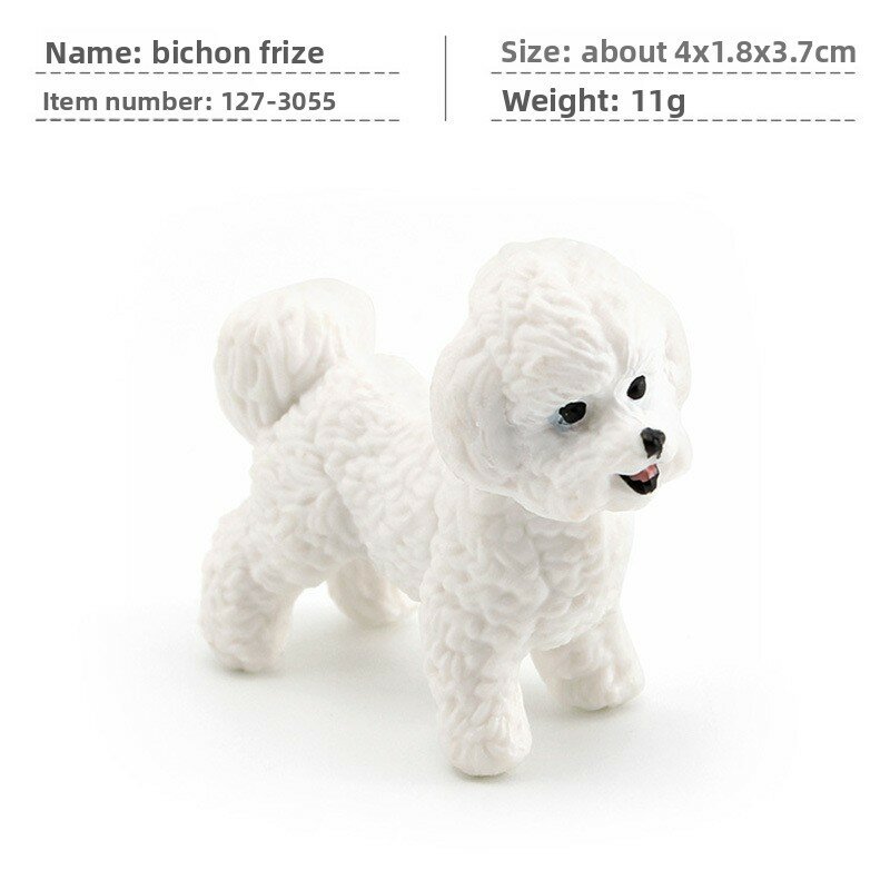 Pvc статуэтки собак лабрадор ретривер и бигль с реалистичными деталями для любителей животных styleb