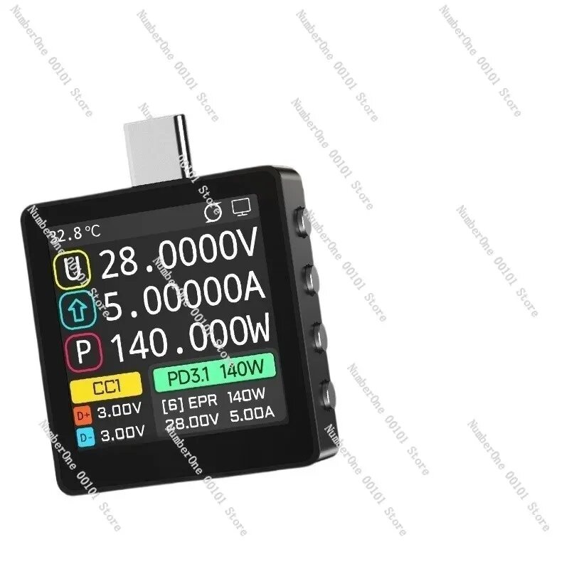 K2 USB-тестер напряжения и тока 48V-Line Resistance