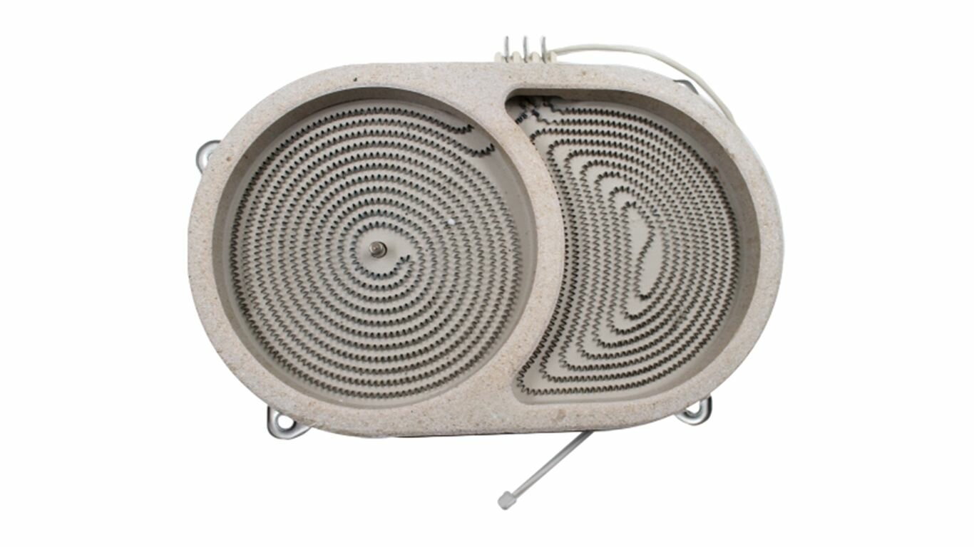 Конфорка для варочной поверхности Germes 270/165мм (YK-270*165S, 230V, 2000W, размер провода 48 см, HAC-60BK-XX)