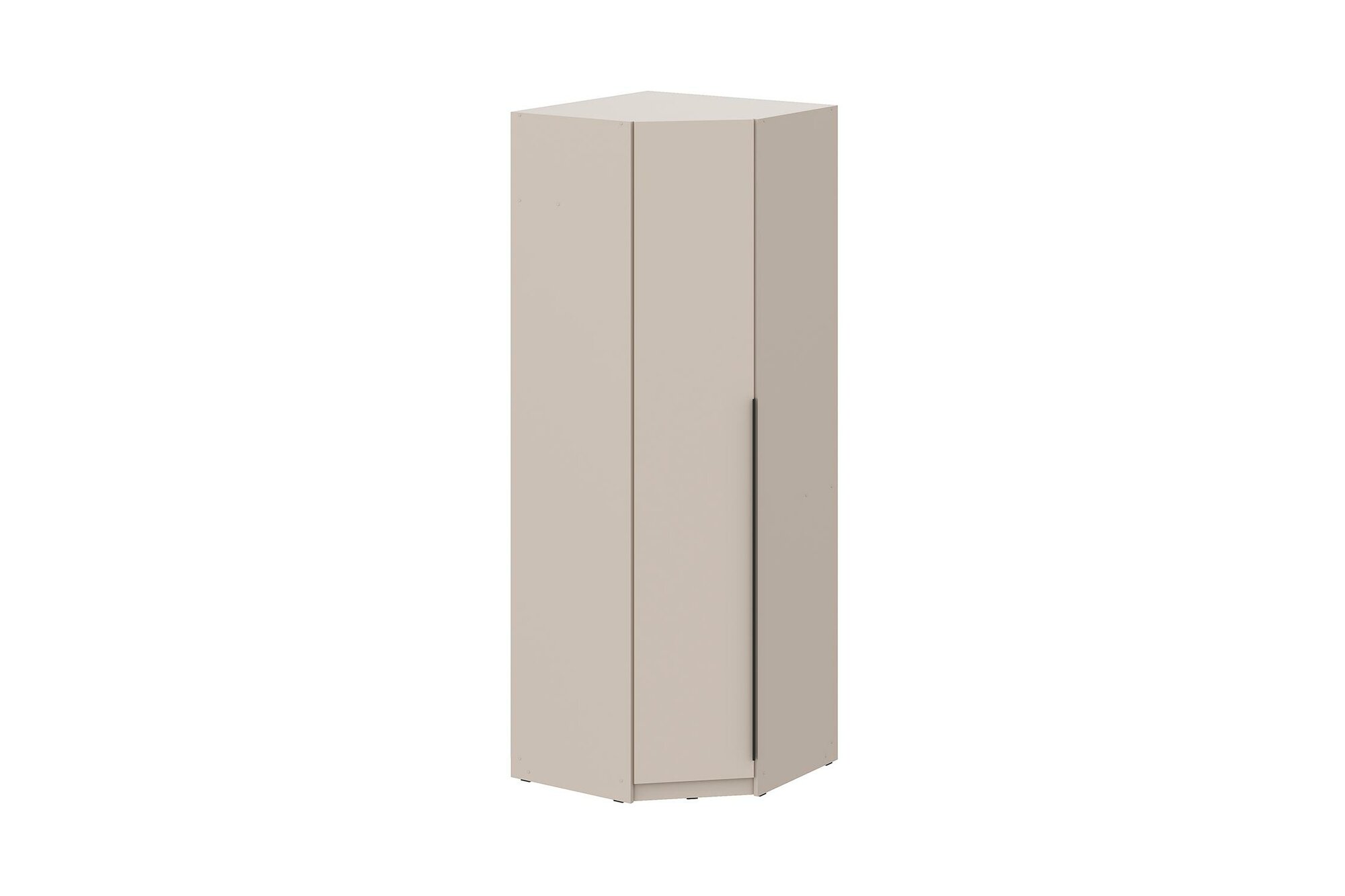 Шкаф угловой для одежды Нонтон Тивина, 78x78x221 см, меланж