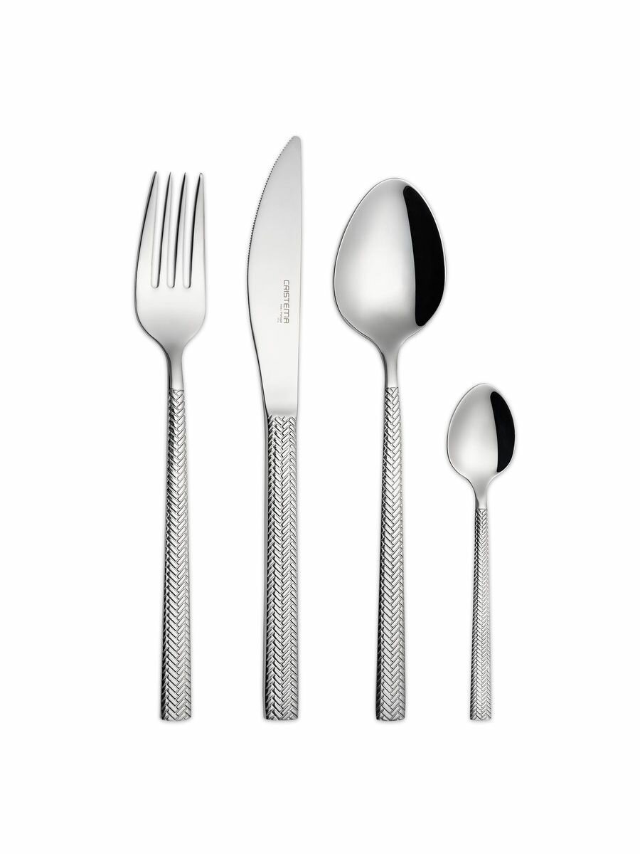 Cristema Dakar Набор столовых приборов на 6 персон 24 предмета, цвет хром, Португалия