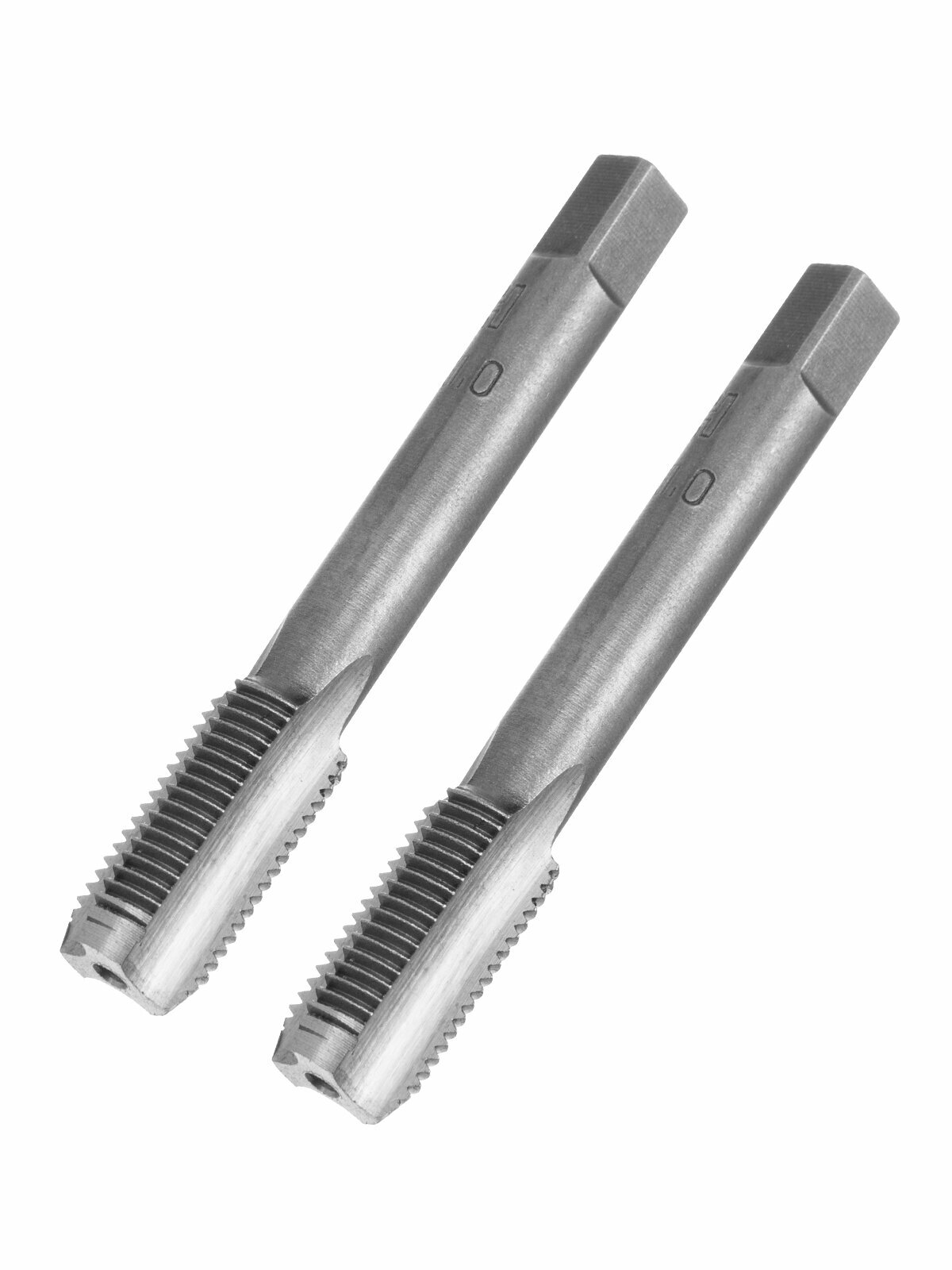Метчик М10 х 1 мм ручной Сибртех, легированная сталь 9ХС, закаленные рабочие части, комплект из 2 штук, 76625
