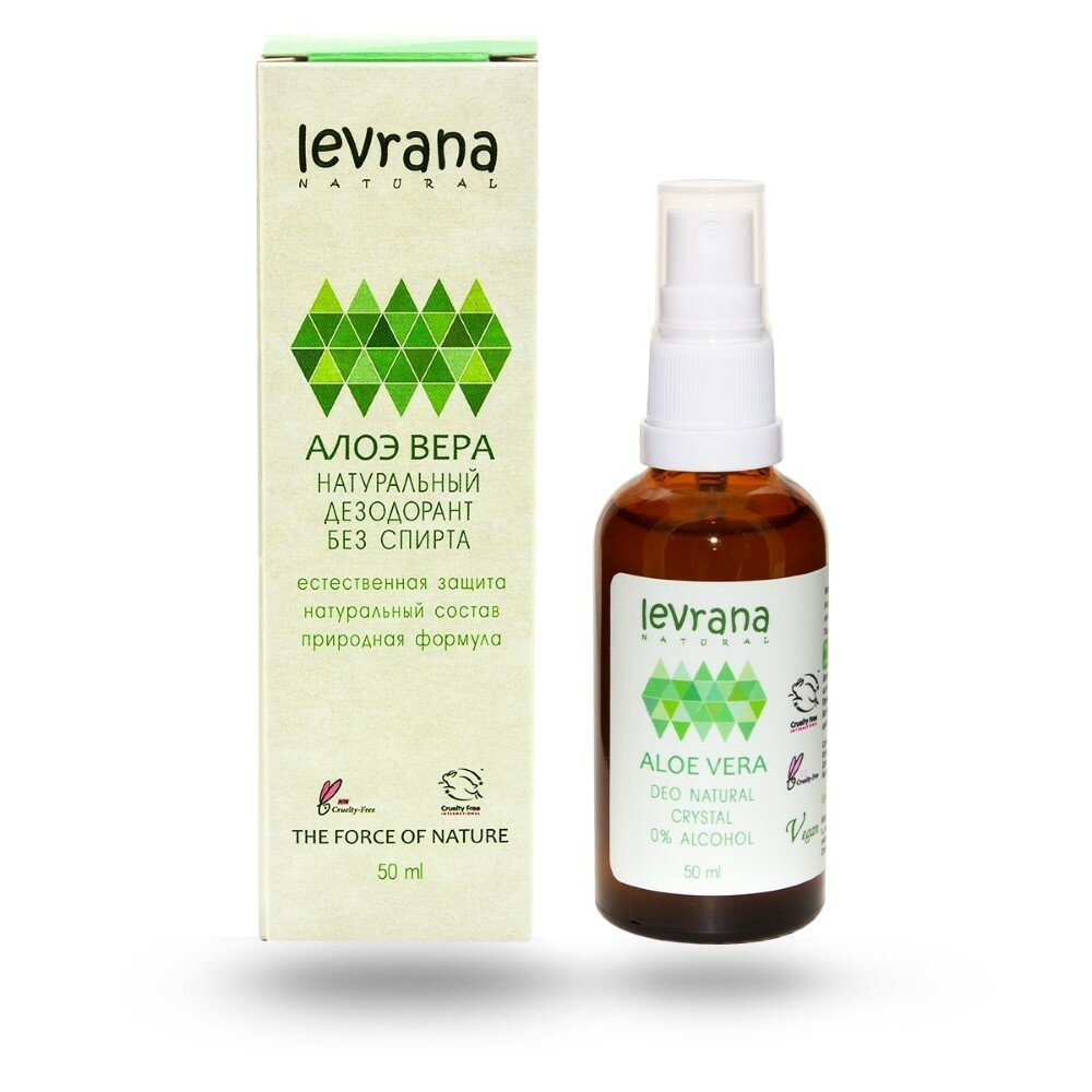 Levrana дезодорант алоэ вера 50 мл