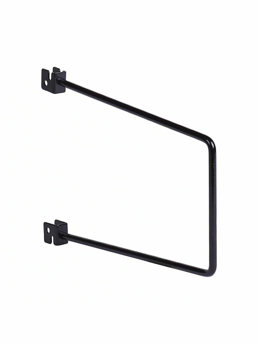 Ограничитель на стойку боковой (черный)