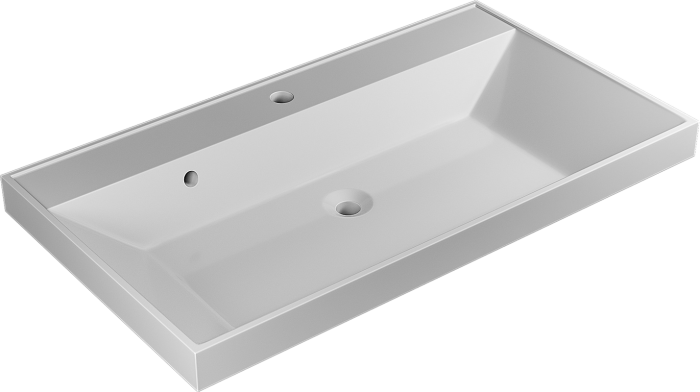 Мебельная раковина Uperwood Classic 80 белая