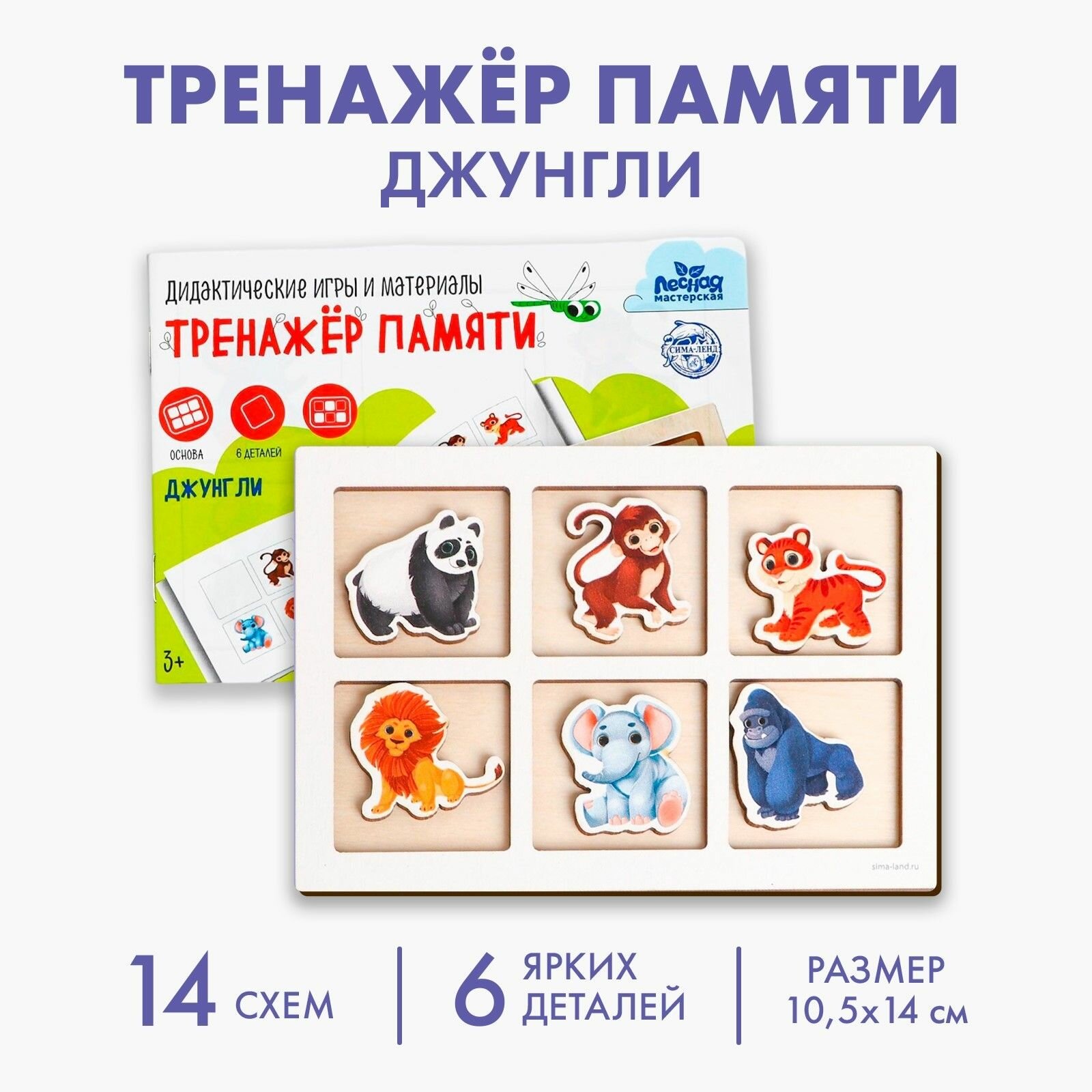 Тренажёр памяти "Джунгли"