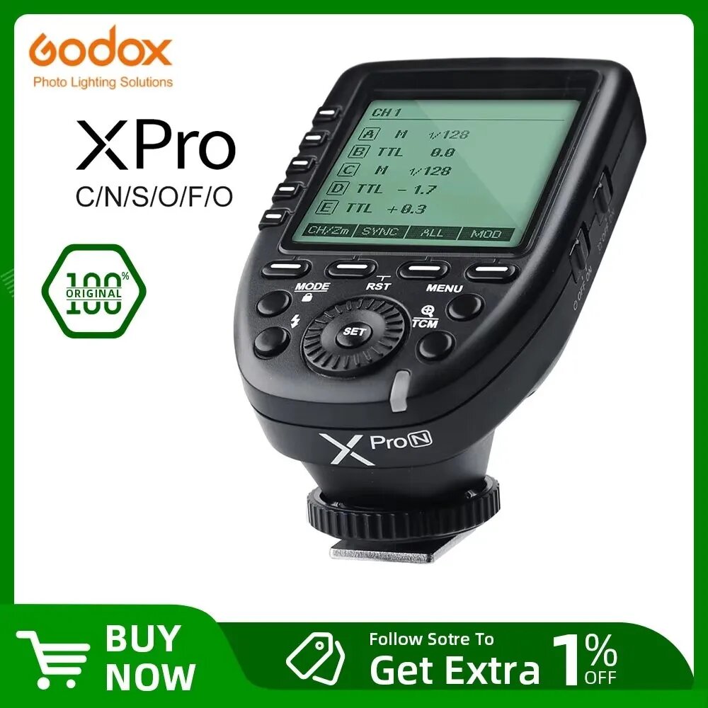 Godox Xpro-C для Canon - беспроводной триггер