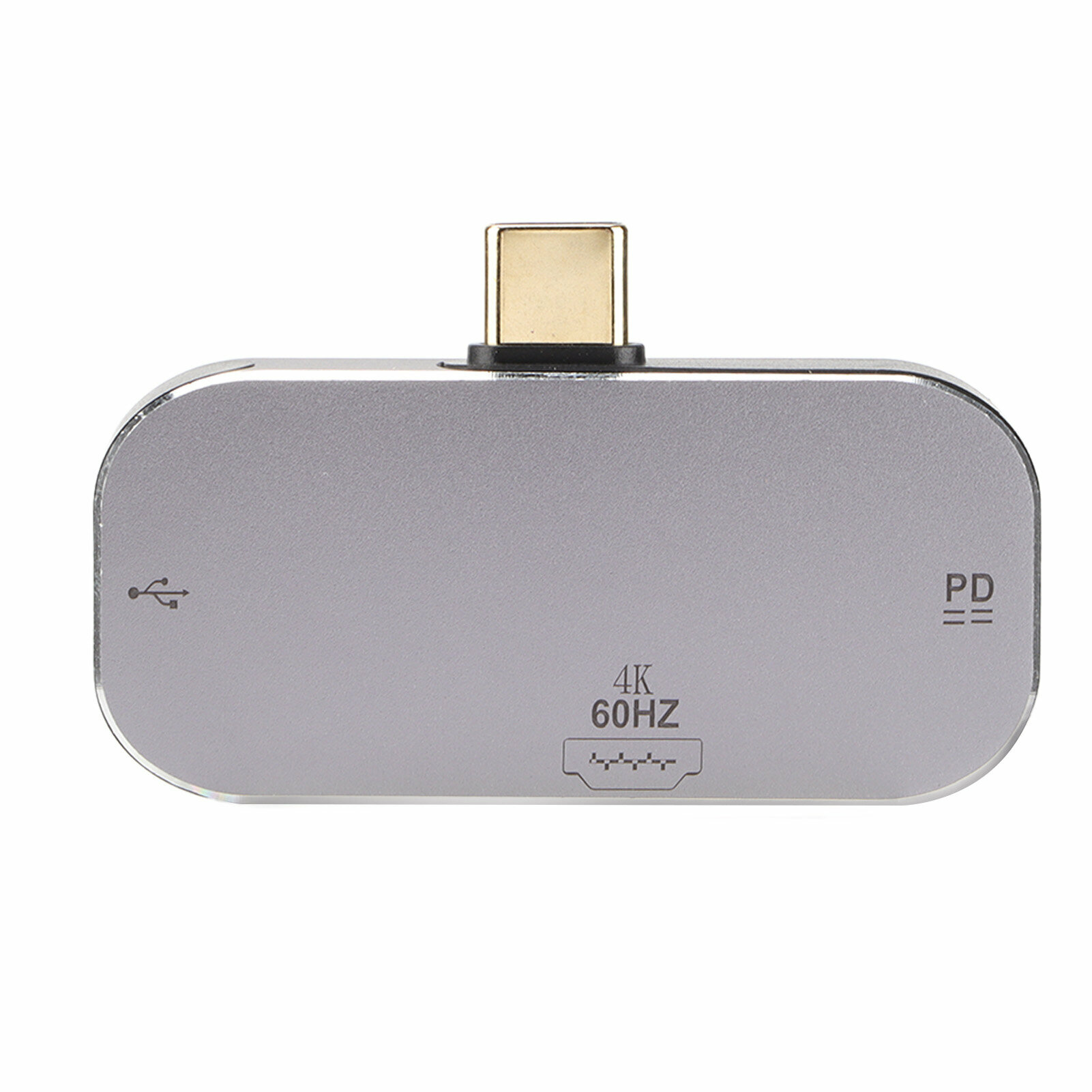 USB-C концентратор 3-в-1: Type-C (M) - HDMI + 2x Type-C (F) для Windows/Android/Mac