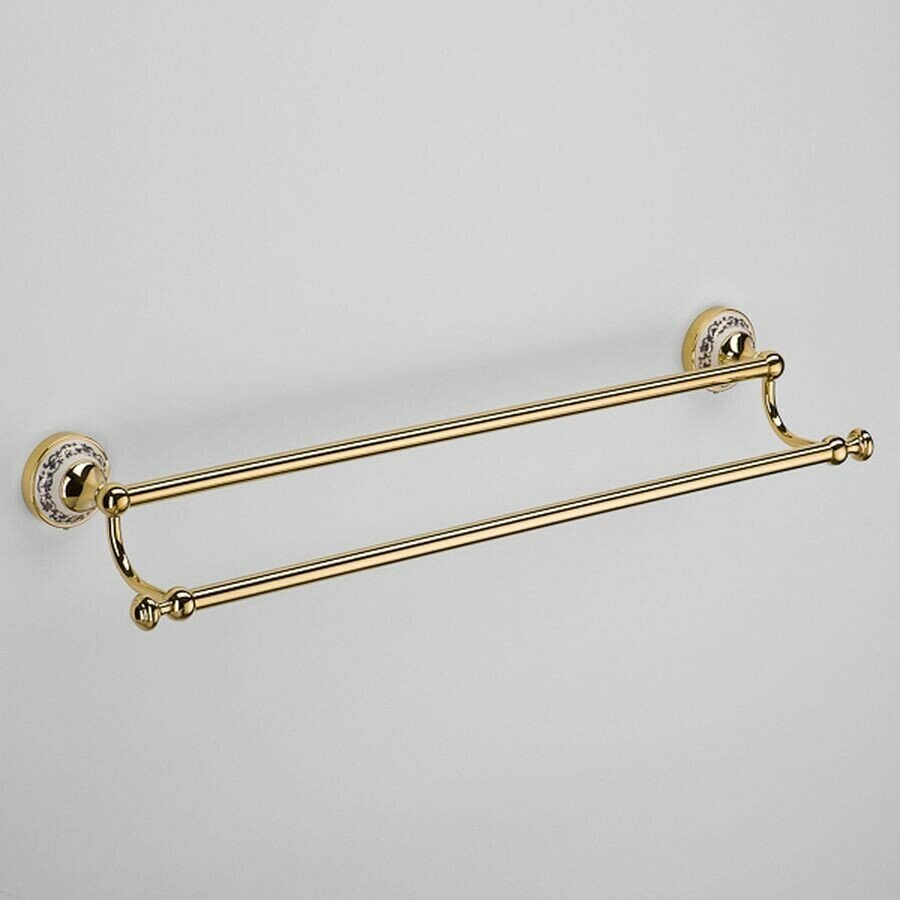 GOLD Полотенцедержатель двойной 60 см (7053040VF)