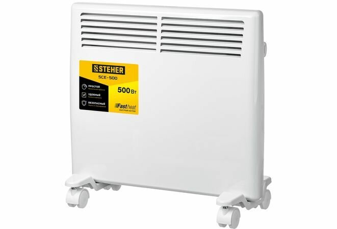 Электрический конвектор STEHER, 0.5 кВт