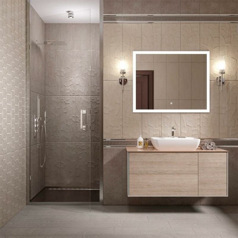 Керамическая плитка Kerama Marazzi Безана 12153R 25x75 Матовая, Структурированная Бежевый