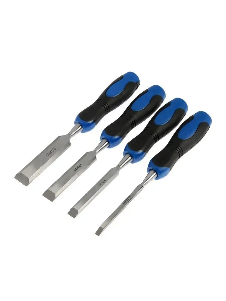 Набор стамесок-долот 6-12-18-24 мм