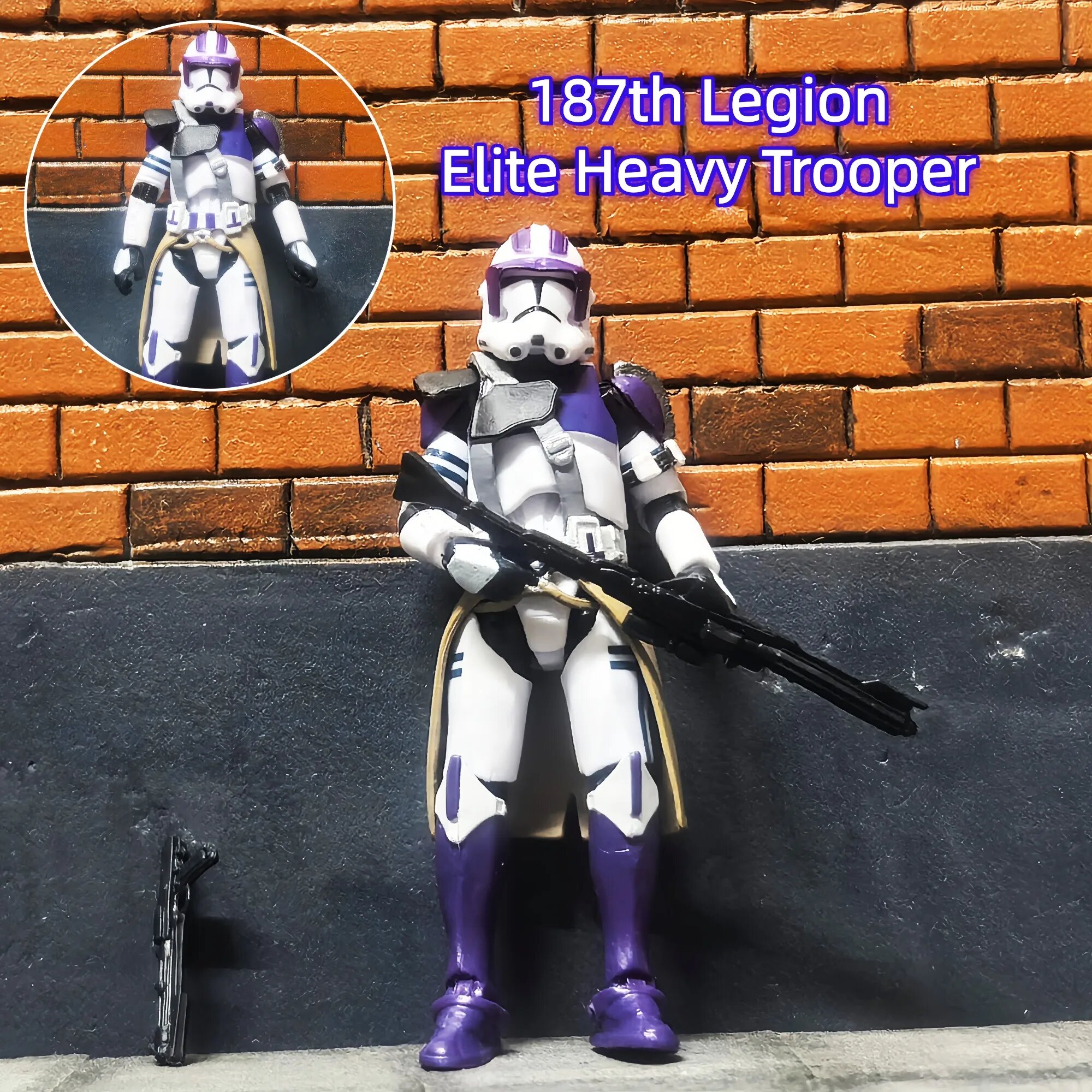 Фигурка Star Wars 187th Elite Heavy Trooper 3.75"