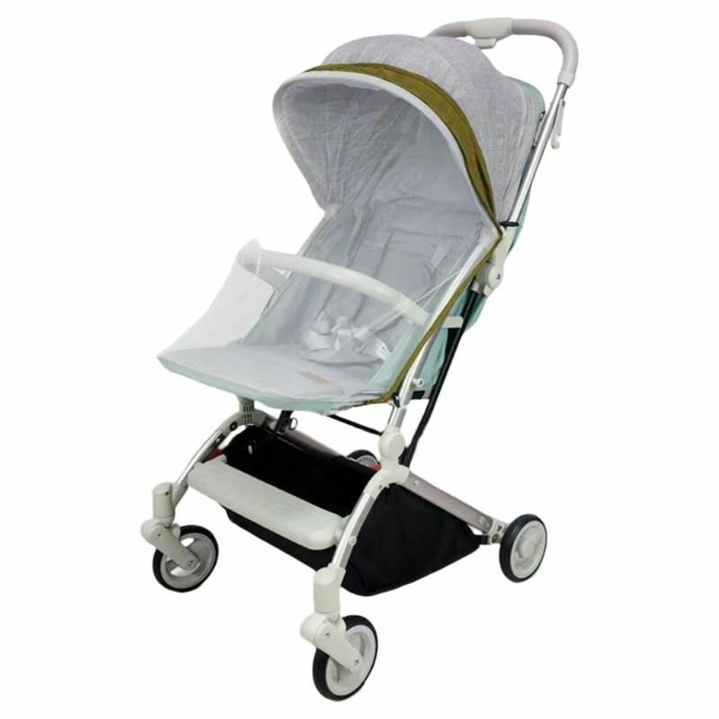 Детская москитная сетка для коляски, Зеленый