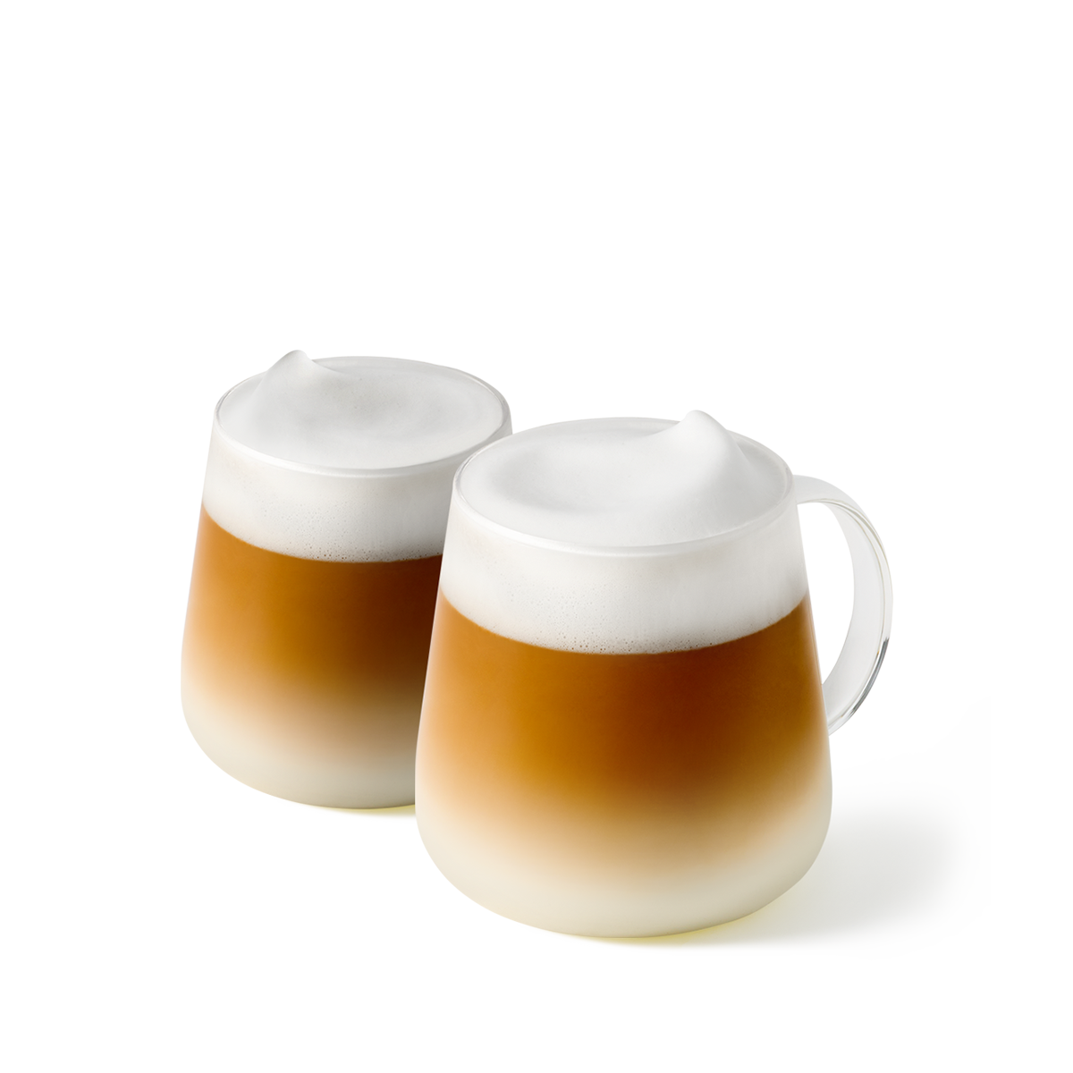 Кофе Пара Латте, в стакане, объем 300 миллилитров, 2 стакана