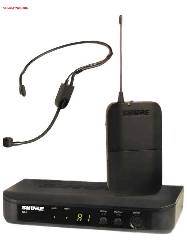 Микрофон для живого вокала BLX14/PGA31, черный