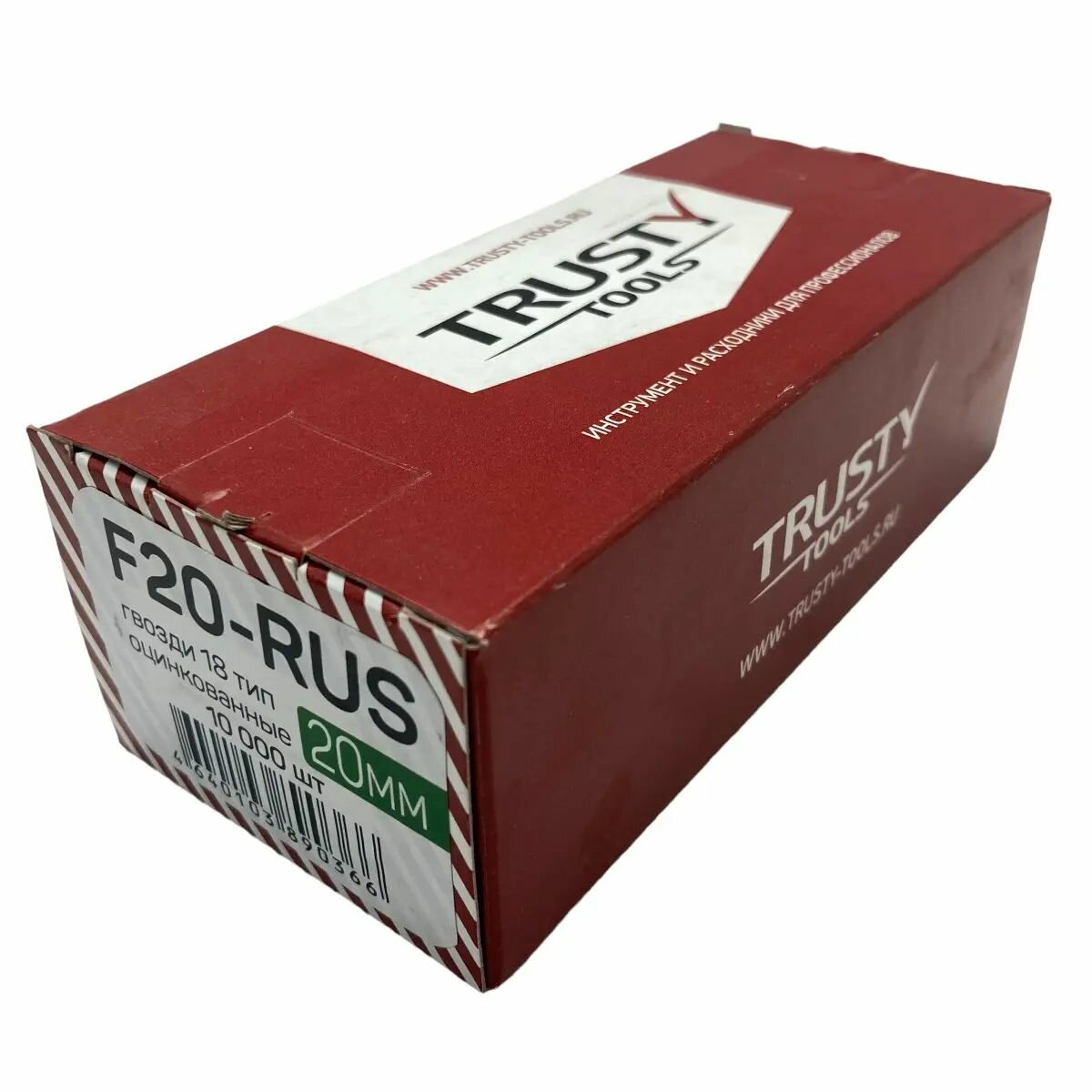 Гвоздь отделочный 18ga 20 мм (10000 шт) Trusty-Tools