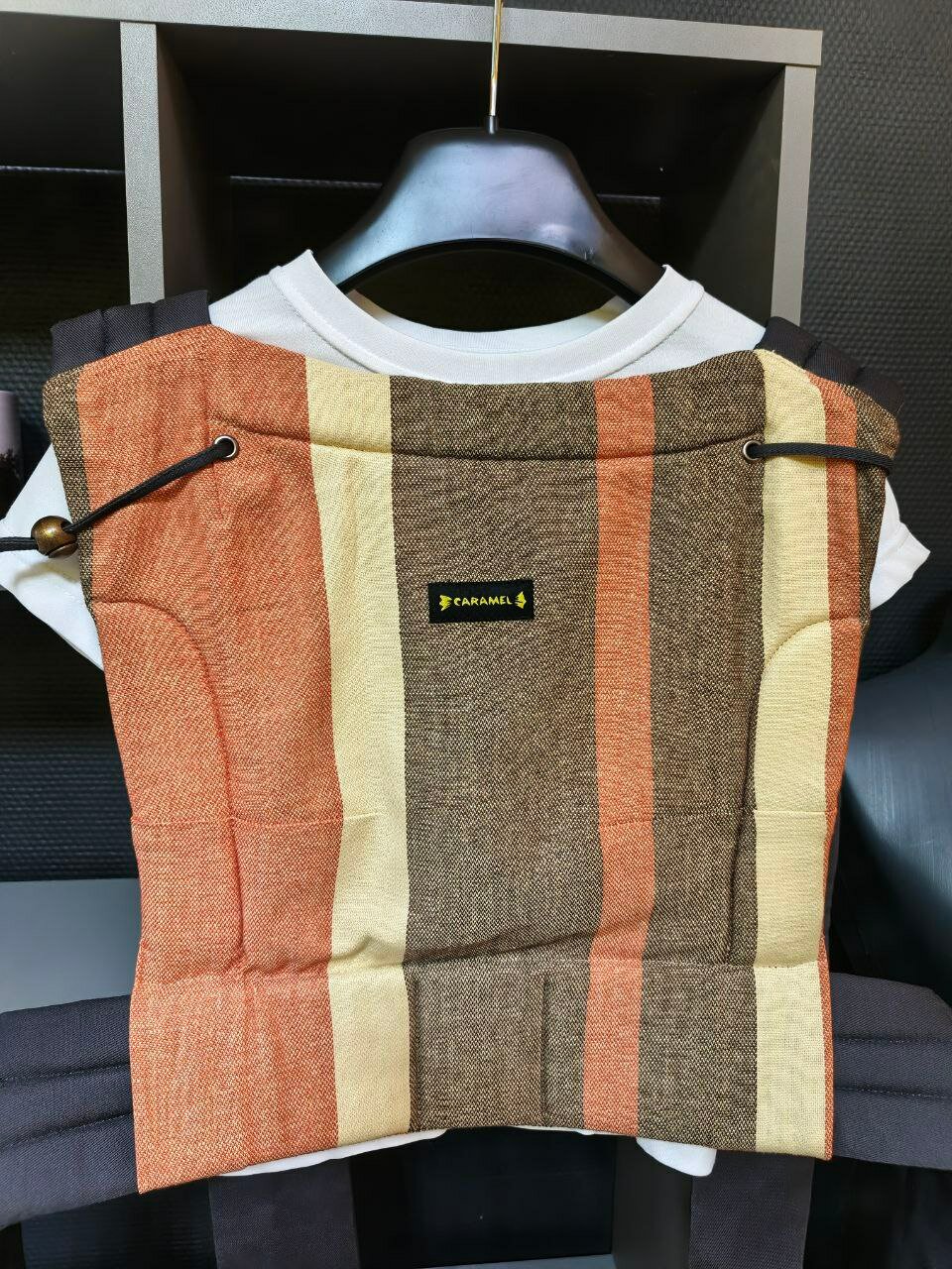 Мини май-слинг 0+ CaramelSling (для новорожденных от 2,5 кг)