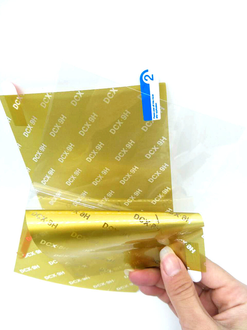 Лазерная пленка A4 9H Алмазная нано-Взрывозащищенная пленка, устойчивая к царапинам, на ощупь, маслостойкая Защитная