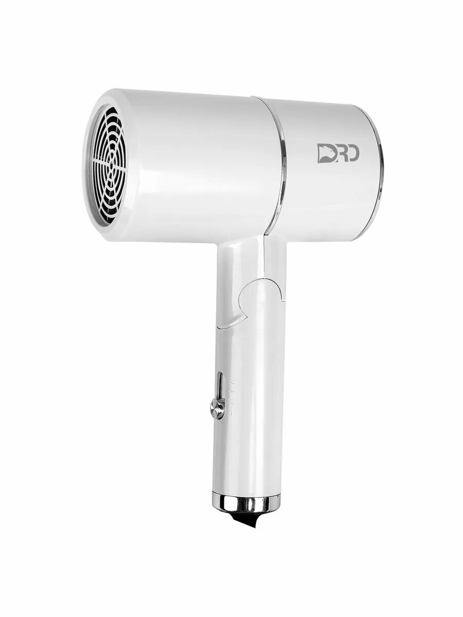 Фен DIARDI 2 в 1, складной, защита от перегрева, 800Вт, белый