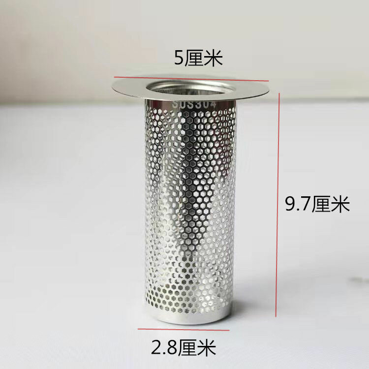 304 Нержавеющая сталь Фильтр Сетка для ванной Уловитель волос Слив в полу Сетка для канализации Анти-сетка