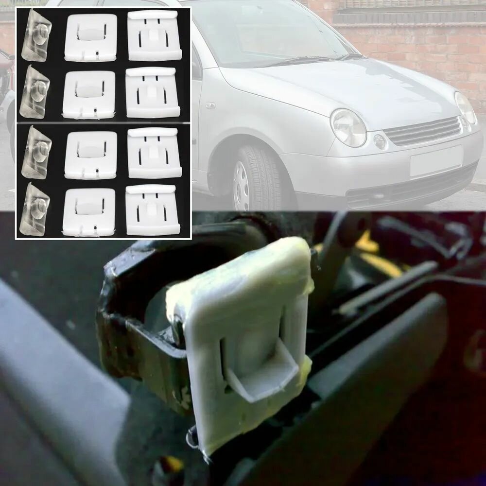 Комплект направляющих и креплений сиденья для VW Passat B1 B2 B3 B4 Golf MK1 MK2 MK3 Polo 6N 6KV SEAT Ibiza Cordoba Toledo Audi 80 4000 5+5-подарок