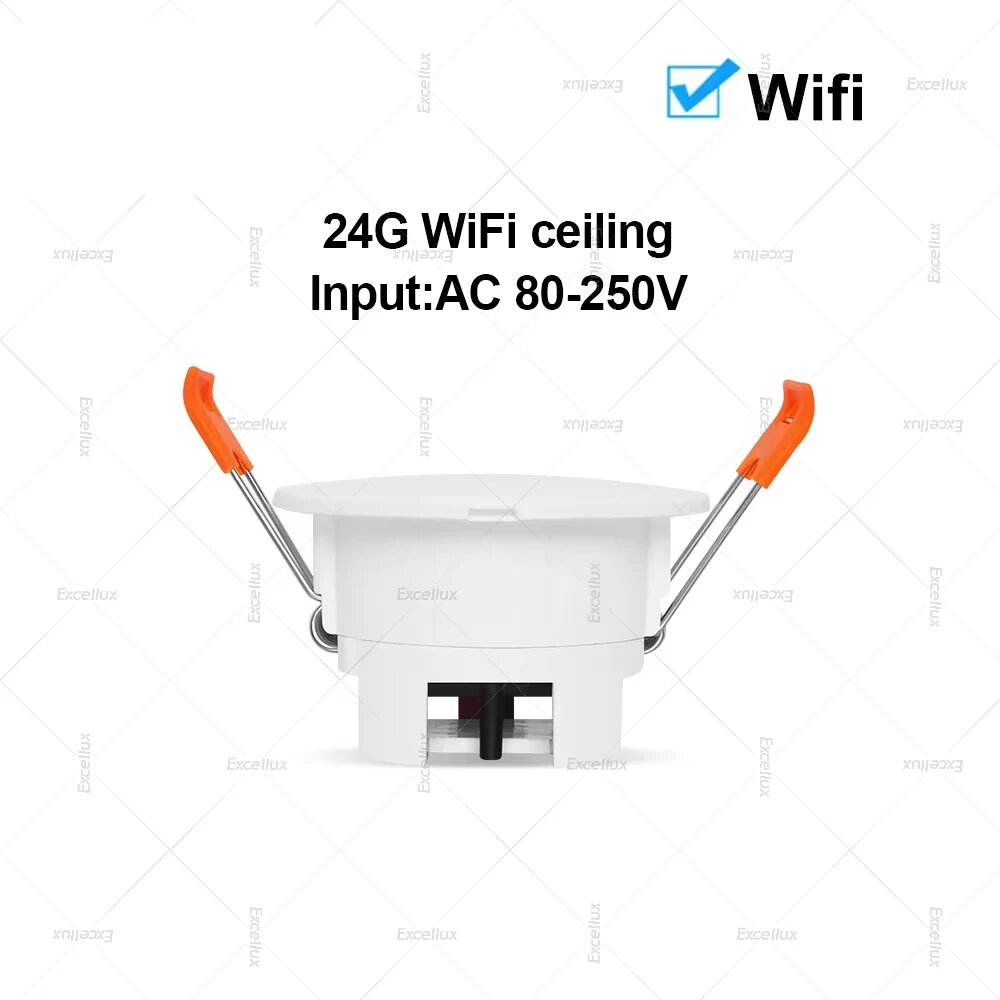 Датчик присутствия человека Zigbee/Wi-Fi 24G WiFi Ceiling