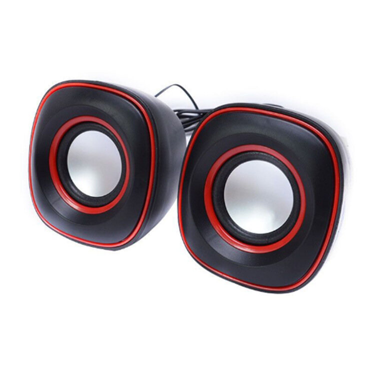 Горячая распродажа SG D015 Маленький Q Яйцевидный Динамик Компьютерный Проводной USB Мини Настольный Офисный Домашний Маленький Динамик Подарок Доставка