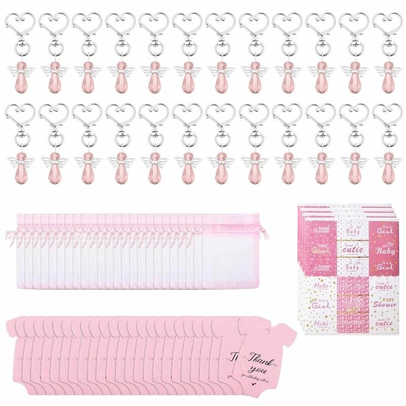 Набор из Органзы "Хрустальный Ангел"-Розовый