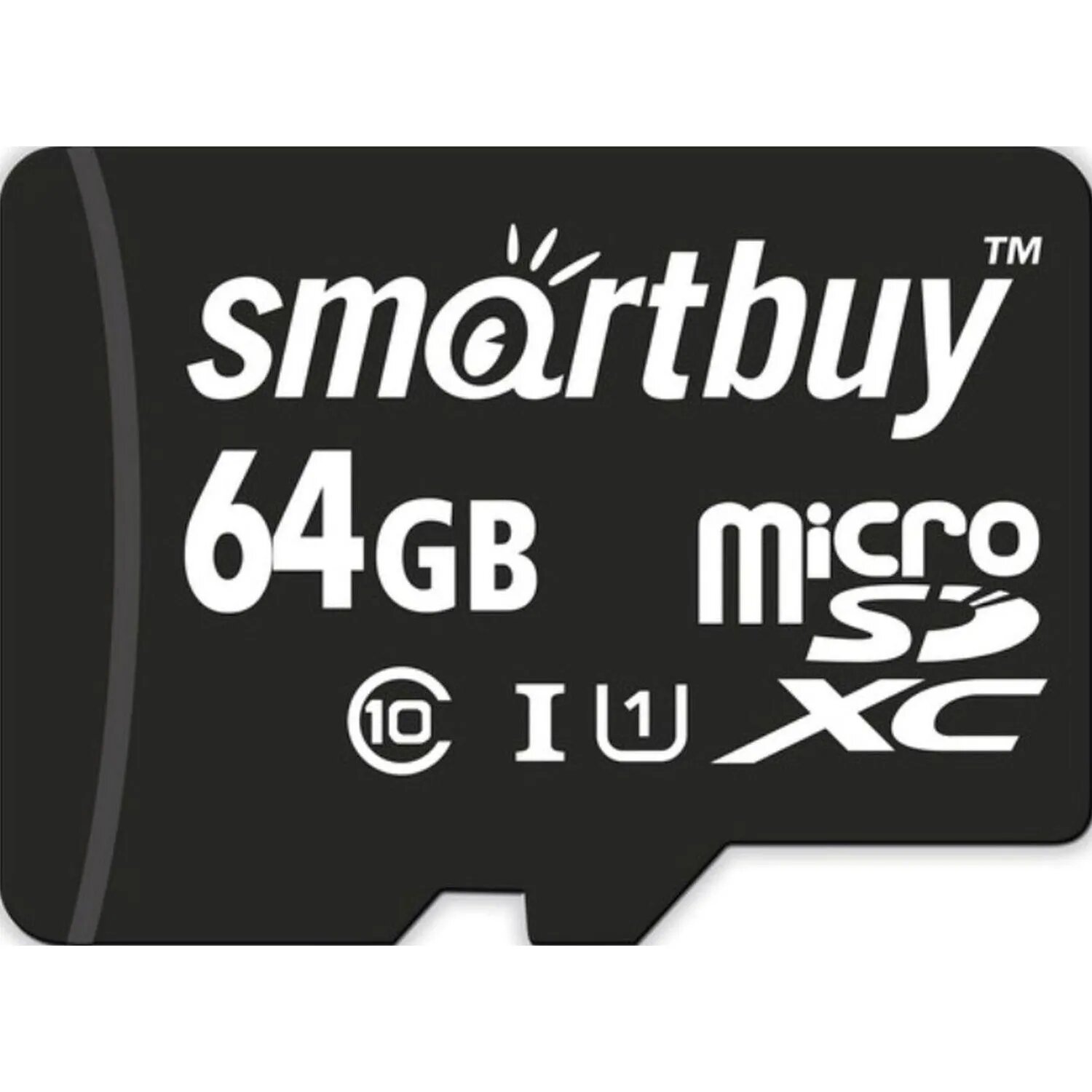 Карта памяти SmartBuy microSDXC 64Gb UHS-I Cl10 +ад, SB64GBSDCL10-01