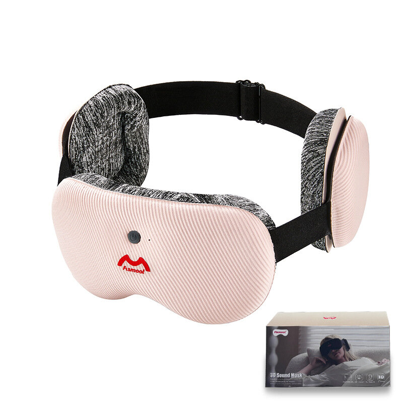 Bluetooth-маска для сна с 3D-эффектом, блокирующая свет, с функцией белого шума и музыки, маска для глаз и наушники в одном устройстве для мужчин и женщин, гаджет для глубокого сна.