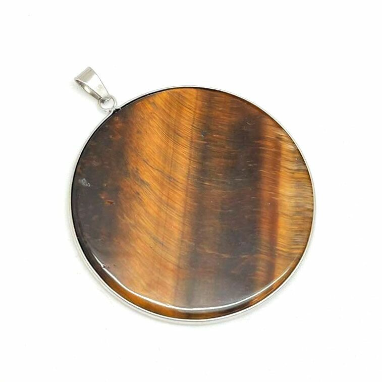 Колье, тигровый глаз