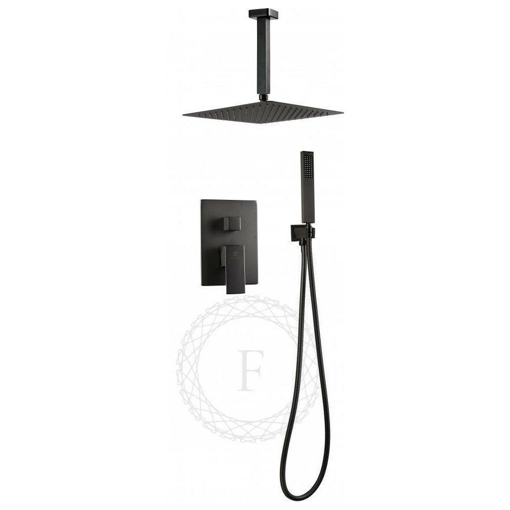 Душевая система встраиваемая FILARETE Fing FL1044BG, графит